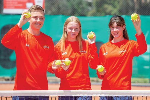 Mt Eliza juniors roll into Aus Open - Bayside News