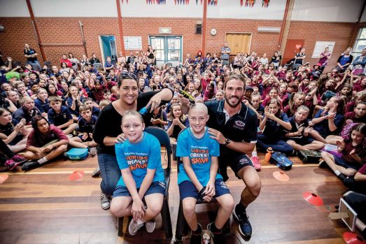 ROWELLYN PARK PS HEAD SHAVE 15-03-2019 - Bayside News