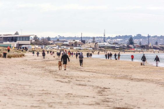Aspendale Beach Sat Morning - Bayside News